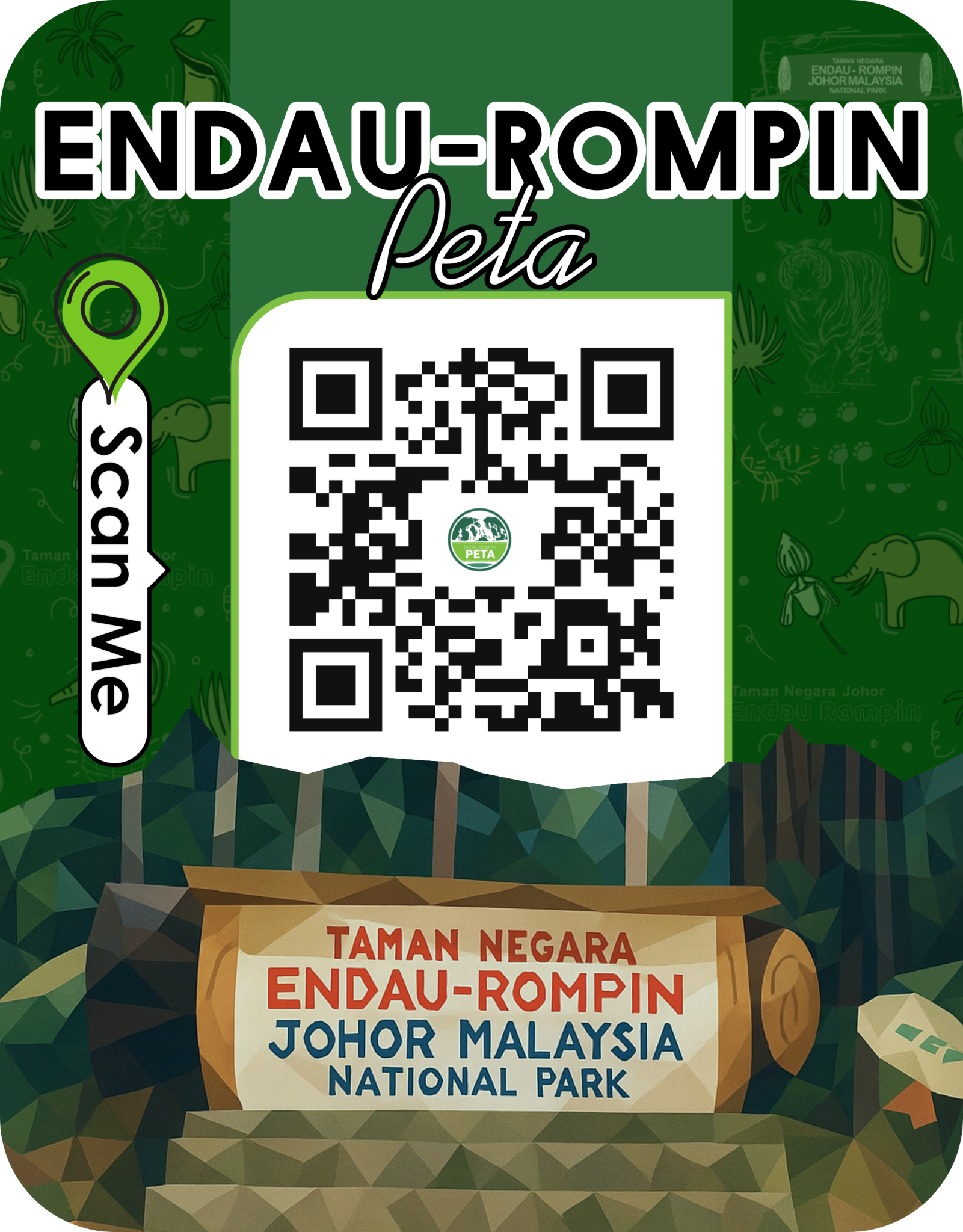Endau-Rompin Peta - Johor National Parks